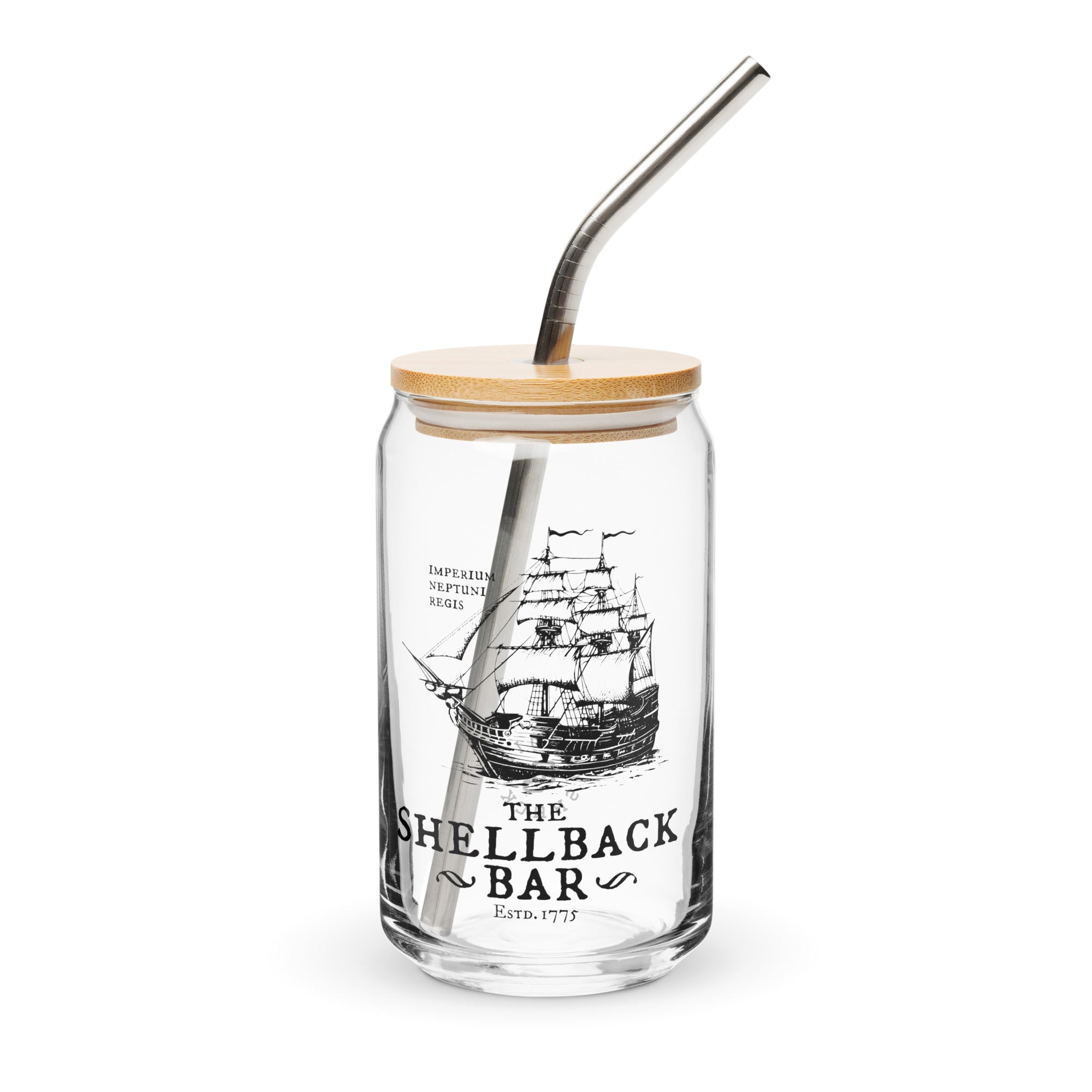 Shellback Bar - Can-shaped glass – Ordie Shack LLC