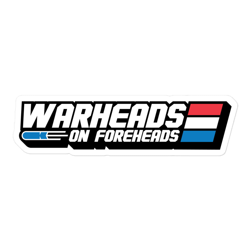 GI Warheads - stickers – Ordie Shack LLC