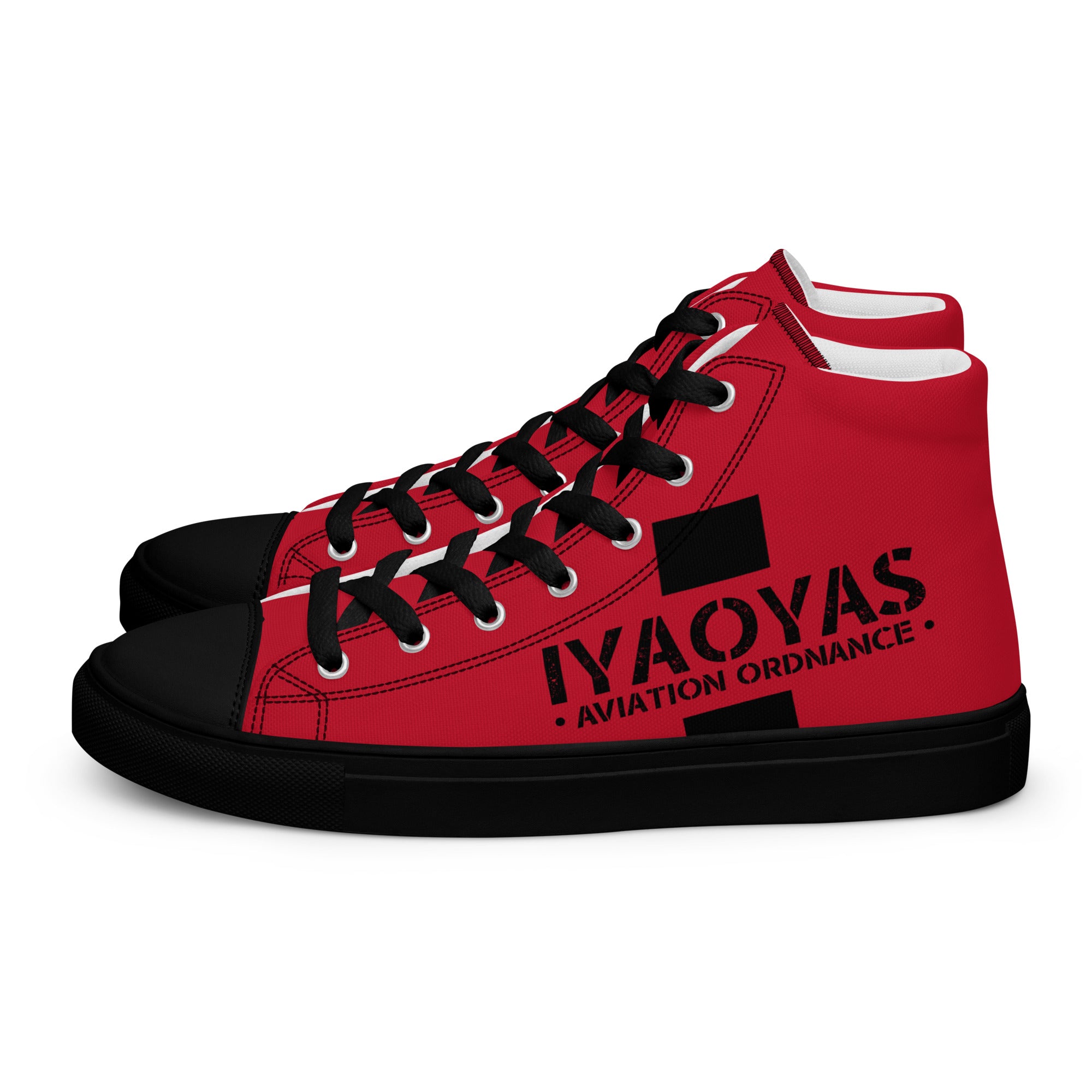IYAOYAS - high top canvas shoes – Ordie Shack LLC