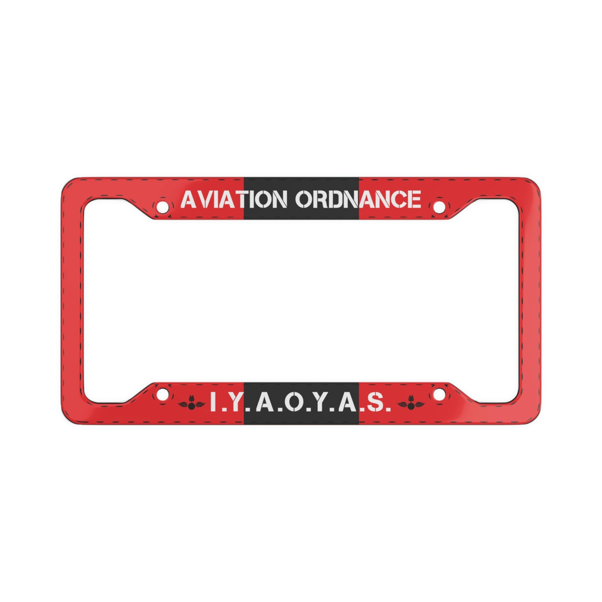 Aviation Ordnance - License Plate Frame – Ordie Shack LLC